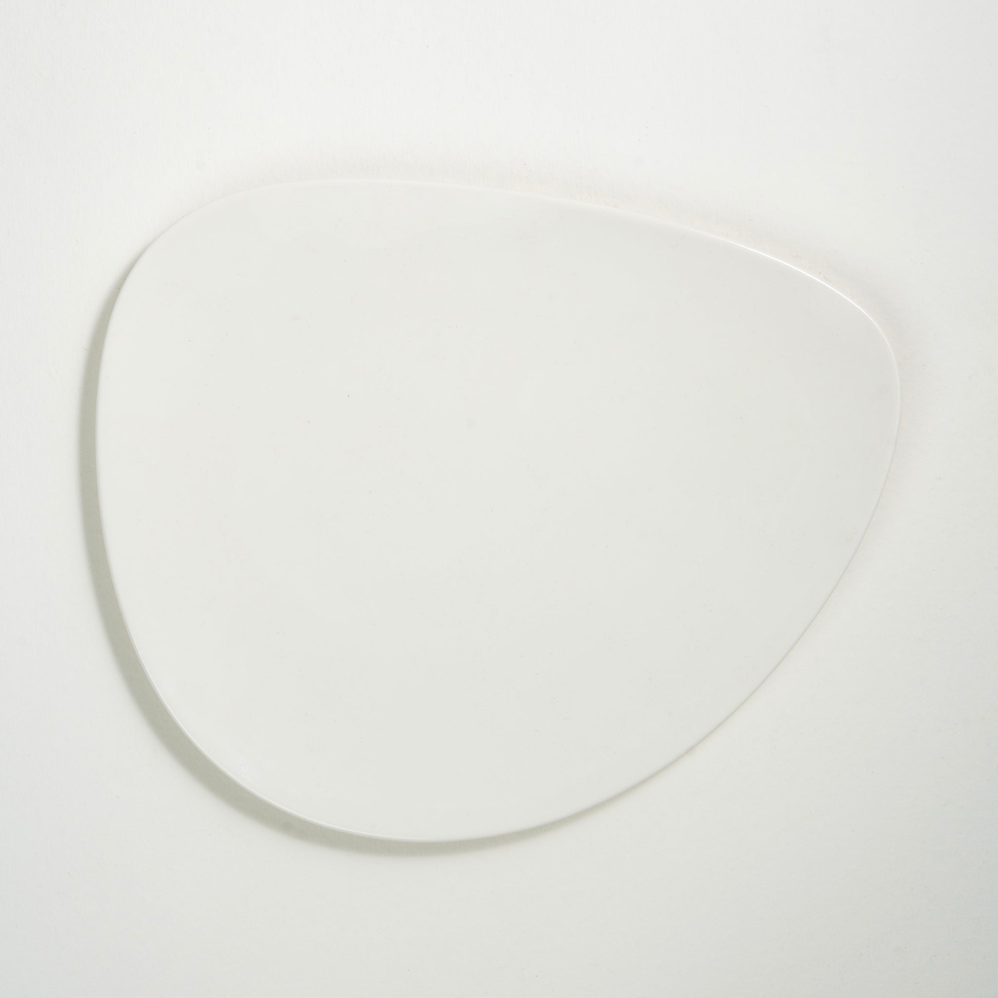 Shaped Plate White